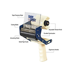 Aviditi Tape Logic 4 Inch Heavy-Duty Packing Tape Dispenser Gun, for Packing, Shipping, Moving and Warehouse Use (1 Dispenser)