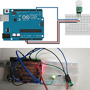 Onyehn IR Pyroelectric Infrared PIR Motion Sensor Detector Modules DC 2.7 to 12V(Pack of 12pcs)