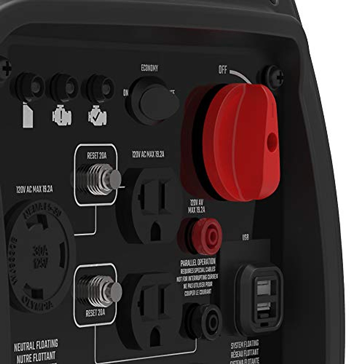 Craftsman C0010030 3,000-Watt Gas-Powered Portable Generator - Reliable & Versatile - Quiet Operation - Ideal for Outdoor Activities - Powered by Generac - 50 State/CARB Compliant