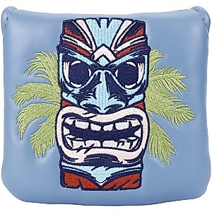 Studio Crafted Hawaii Tiki Golf Square Mallet Putter Cover Magnetic Closure