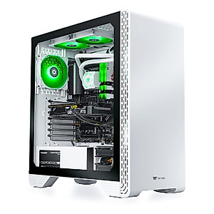 Thermaltake Glacier i360T R4 AIO Liquid Cooled Gaming PC (Intel Core™ i5-12600KF 3.7GHz, ToughRam DDR4 3600Mhz 16GB RGB, NVIDIA® GeForce RTX™ 3060 Ti, 1TB NVMe M.2, Win10 Home) S3GL-Z690-36T-LCS,White