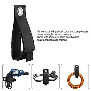 Haokaini 6pcs Extension Cord izer Wrap Garden Pool Hose Storage Straps Hangers0 heavy duty storage strap 6pcs extension cord izer garden pool hose storage straps hangers hose storage strap cable