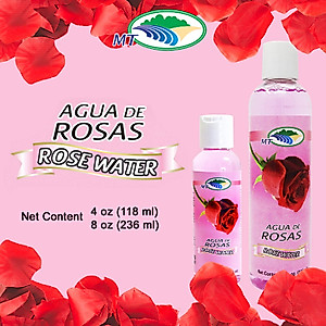 Agua De Rosas 8 Oz. Rose Water Facial Toner 3-PACK