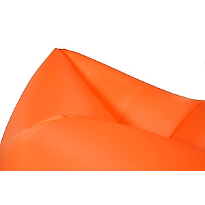 Fatboy Lamzac The Original Version 3 Inflatable Lounger with Carry Bag, Tulip Orange