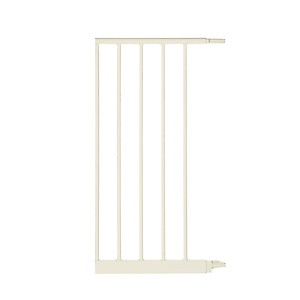 Toddleroo by North States 5 Bar Extension for Wide Portico Arch Baby Gate: Adjust your gate to fit your space - up to 60.5” wide with extension. No tools required. (Adds 13.42" width, Warm White)