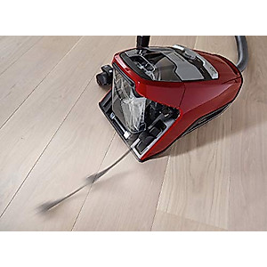 Miele Blizzard CX1 HomeCare Bagless Canister Vacuum, Autumn Red