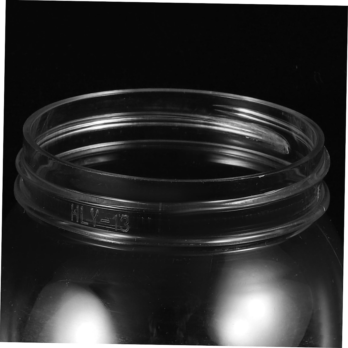 Plastic Snow Globe 10pcs DIY Snow Globe Water Globe Clear Plastic Ball with Screw Off Cap Fillable Water Globe Cookies Candy Jar for DIY Crafts Christmas Home Decoration