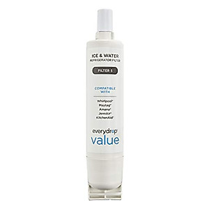 Everydrop Value by Whirlpool Ice and Water Refrigerator Filter 5, EVFILTER5, 1 Pack
