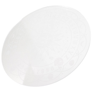 OSALADI 2pcs Pendulum Dashboard Metaphysical Message Board Dowsing Divination Board Portable Divination Board Divination Accessory Crystals for Crafts Pendulum Board Acrylic Skeleton Tool