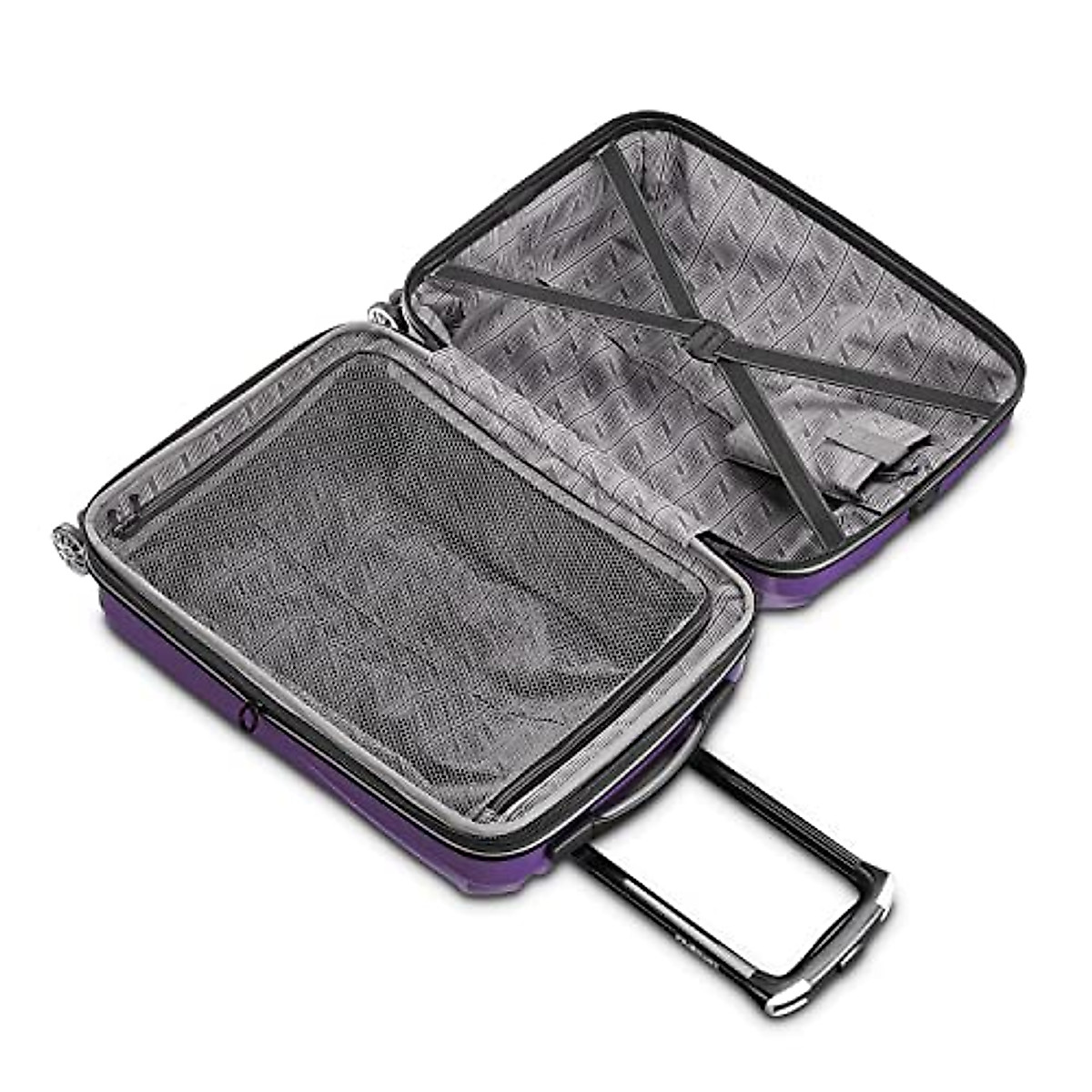 Samsonite Centric 2 Hardside Expandable Luggage with Spinner Wheels, Purple Orchid, Carry-On 20 Inch