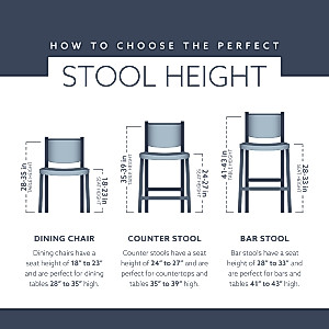 Powell Company Big & Tall Copper Stamped Back Arms by Powell Big and Tall Counter Stool, 24" Seat Height, brown