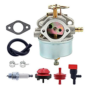 Cnfaner 632334A Carburetor for Tecumseh 632110 632111 632334 632536 640105 HM70 HM80 HMSK80 HMSK90 7HP 8HP Snow Blower Engine