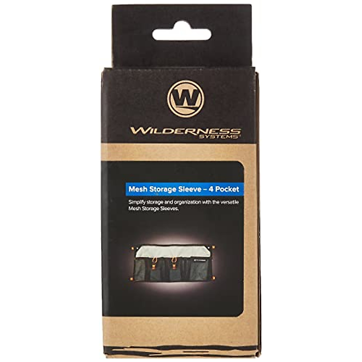 Wilderness Systems Mesh Storage Sleeve - 4 Pocket - for Kayak Storage