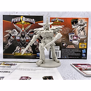Renegade Game Studios Power Rangers: Heroes of The Grid Cyclopsis Deluxe Figure, Giant-Scale Miniature.