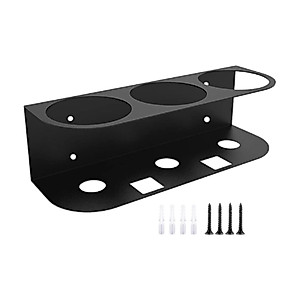 Generic Spray Bottle Holder Wall Mounted Shelf,Car Detailing Auto Wash Supplies Bottle Organizer Storage Rack for Garage,Bathroom, 32cmx11cmx9cm