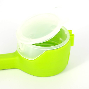 Mayata 4pcs/Set Multifunctional Snack Sealing Clip Food Tea Nut Bagged Food Moisture-Proof Discharge Spout Plastic Bag Clip Kitchen Tools