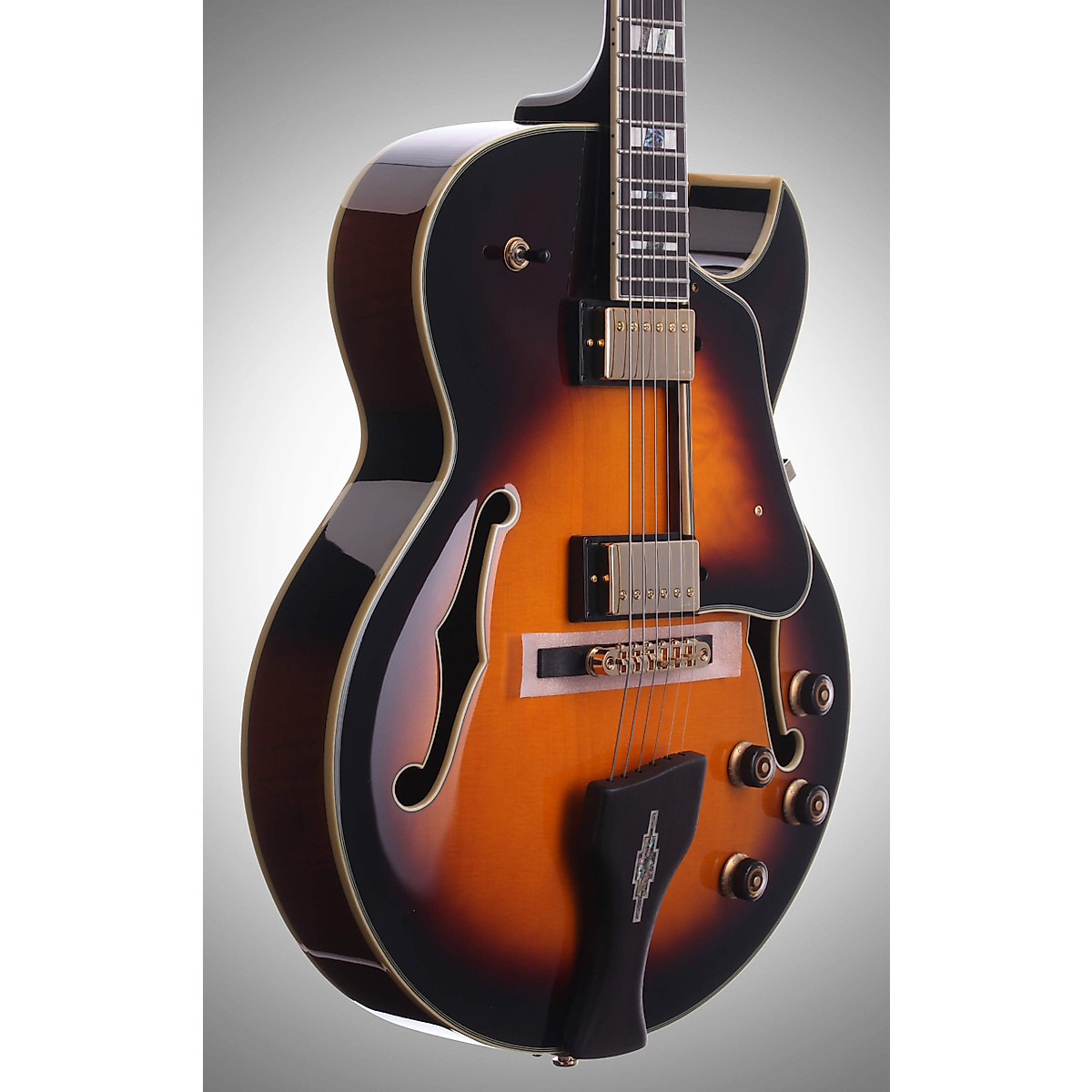 Ibanez George Benson Signature 6-String Electric Guitar with Case (Right-Handed, Vintage Yellow Burst)