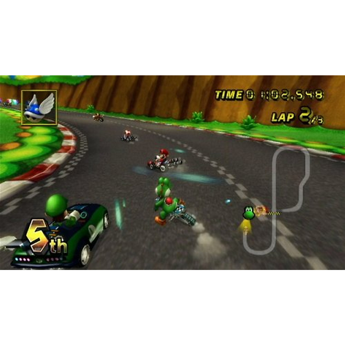 Mario Kart Wii with Wii Wheel
