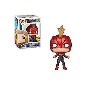 Funko Pop! Marvel: Captain Marvel (Styles May Vary) Toy, Multicolor, Standard (36341)