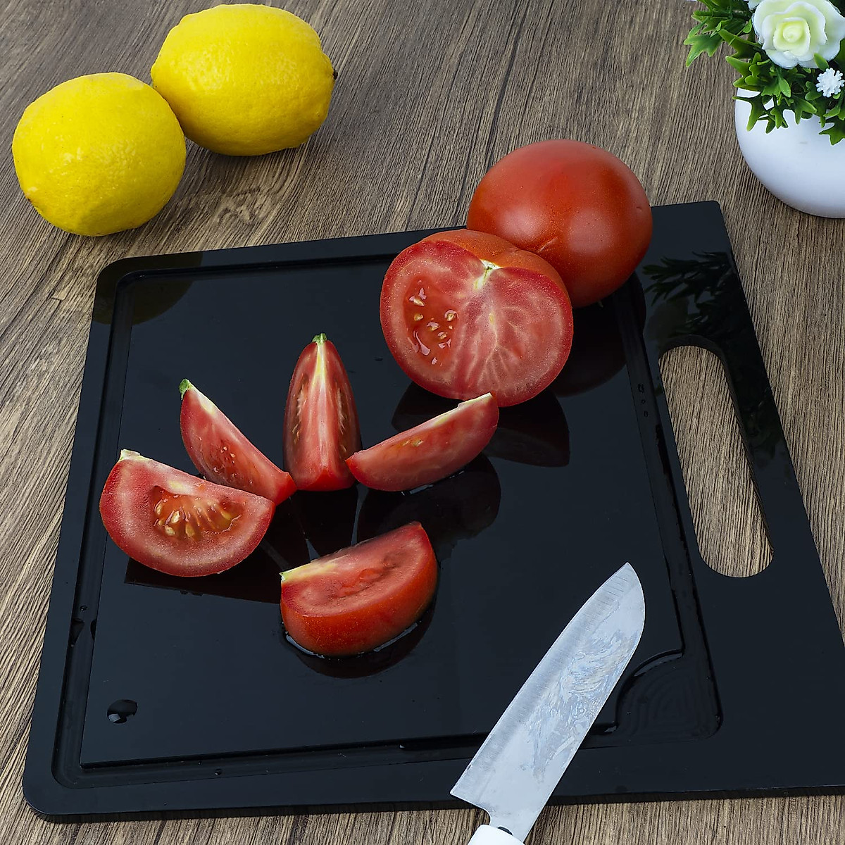 Omoojee Cooler Divider, Cooler Accessories Cutting Board, Horizontal Design Compatible with Yeti Tundra 35 & 45, with Improved Juice Drip Groove