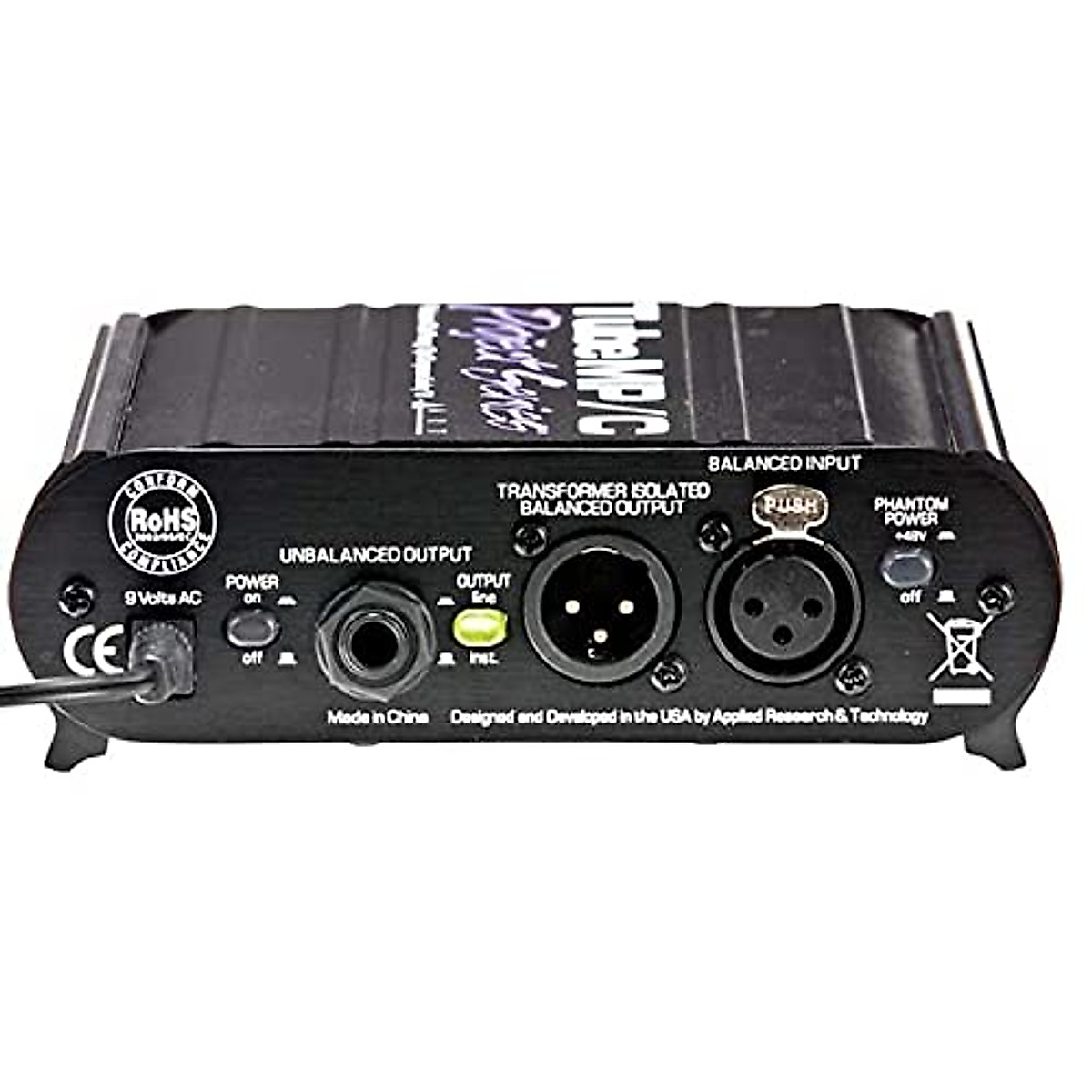 ART TubeMP Project Series with USB Professional Microphone and Instrument Tube Preamplifier C