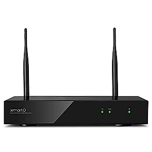 XMARTO H.265 10CH 4K Ultra HD WiFi Security NVR DVR Recorder w. Dual WiFi Routers in,Long Range WiFi, G3 Auto WiFi Relay, Support 10-Cameras,Cloud Storage,Alexa (NO HDD, WNP810/ WNQ58/ WNQ28)