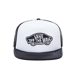 Vans Men's Classic Patch Trucker, White/Black, One Size