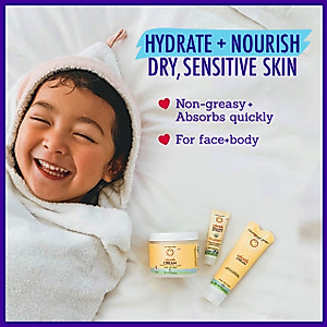 California Baby Calendula Cream | Soothing Baby Cream | Allergy Friendly | Plant-based | Soothes and Moisturizes Irritated, Dry Skin on Face and Body | 4 oz