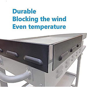 5015 Wind Screen/Wind Guards Compatible with Blackstone 36 " Griddle and Other Griddle