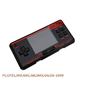 SZRendaysa Handheld Game Console ,Video Gaming Console 8 Bit 2g Memory Simulator FC3000 Handheld Children Color Game PXPX7 Family TV Video Consoles (Black)