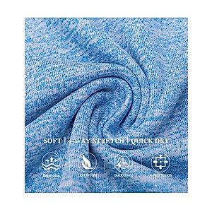 Tanst Sky Gym Workout Shirts for Women, Ladies Summer Tank Top Women's Collared Slim Fit Quarter Zip Sleeveless Athletic Clothes Golf Tennis Pickleball Fitness Yoga Exercise Apparel Blue Medium