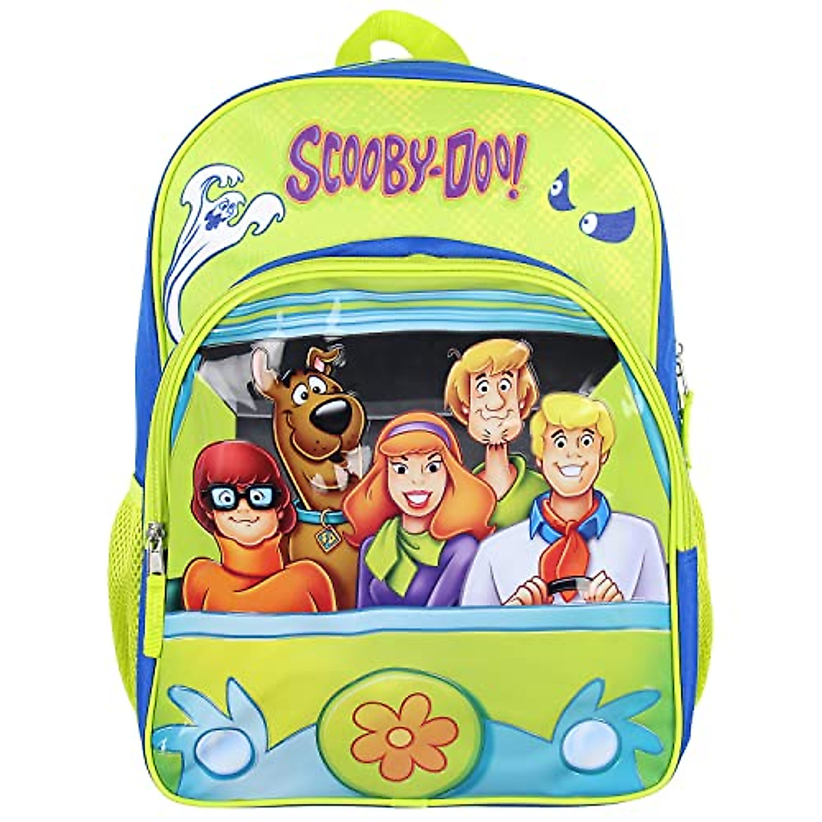 Bioworld Scooby Doo The Mystery Machine Design 16" Backpack Tote Bag