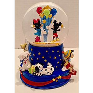 Disney Musical Birthday Water Globe