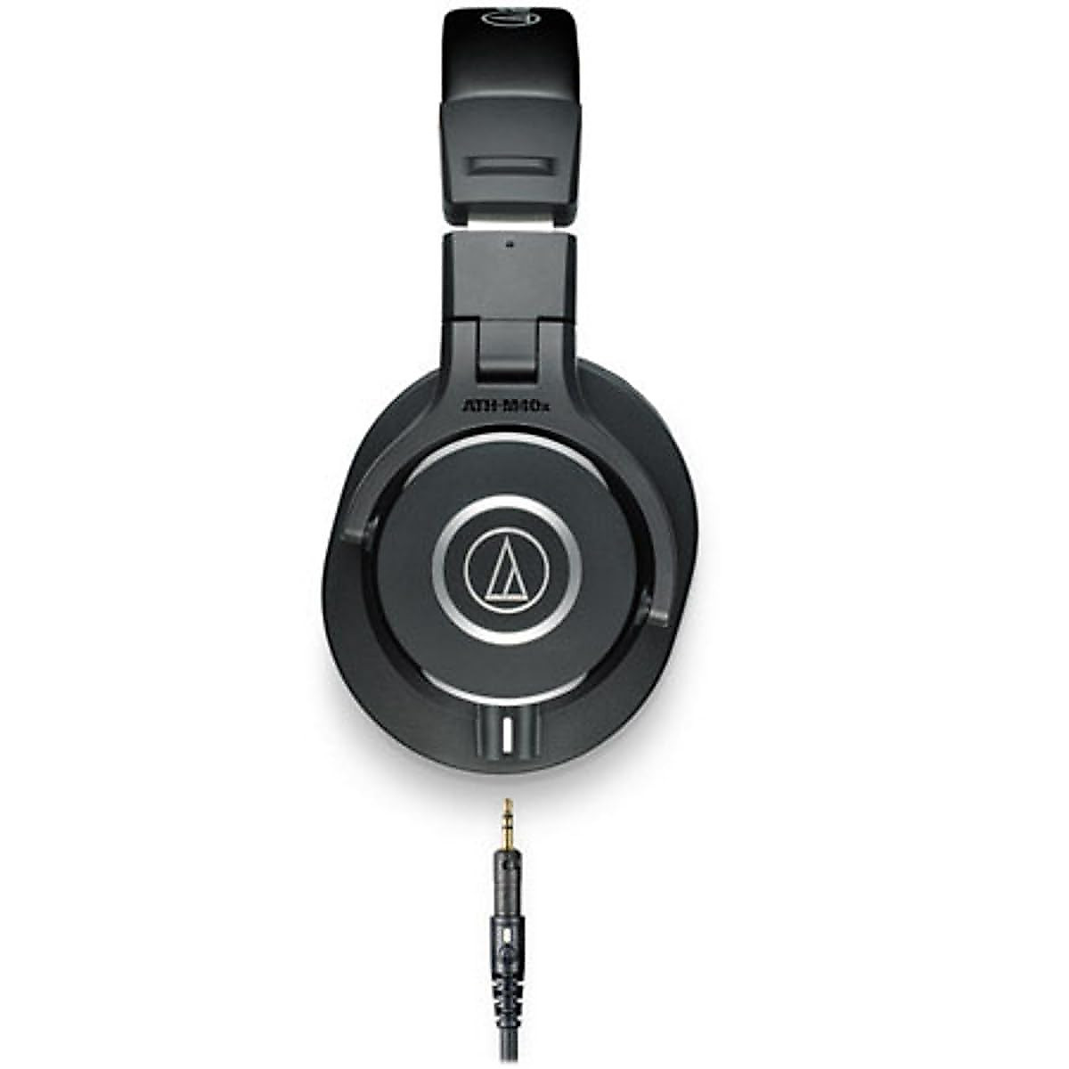 Audio-Technica 6 Pack ATH-M40x Professional Monitor Headphones, 98dB, 15-24kHz, with 9.8' Coiled and Straight Interchangeable Cables - Microfiber Cloth