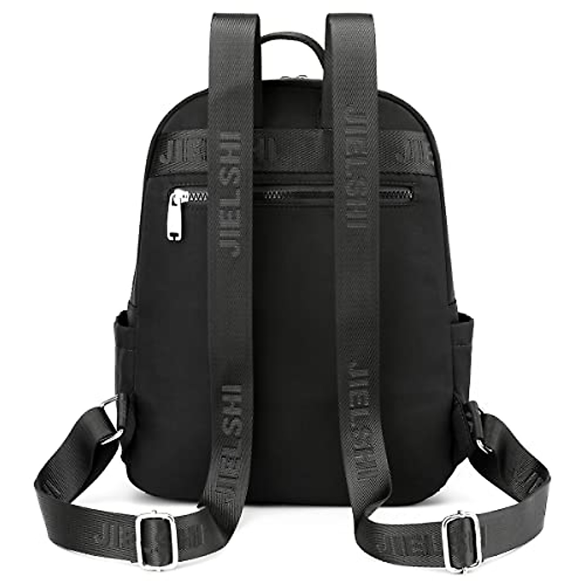 Collsants Small Backpack for Women Girls Teen Mini Nylon Backpack Fashion Backpack Bookbag Daypack（black）