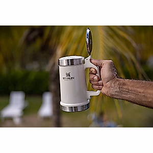 Stanley Classic Bottle Opener Beer Stein 24oz Cream Gloss