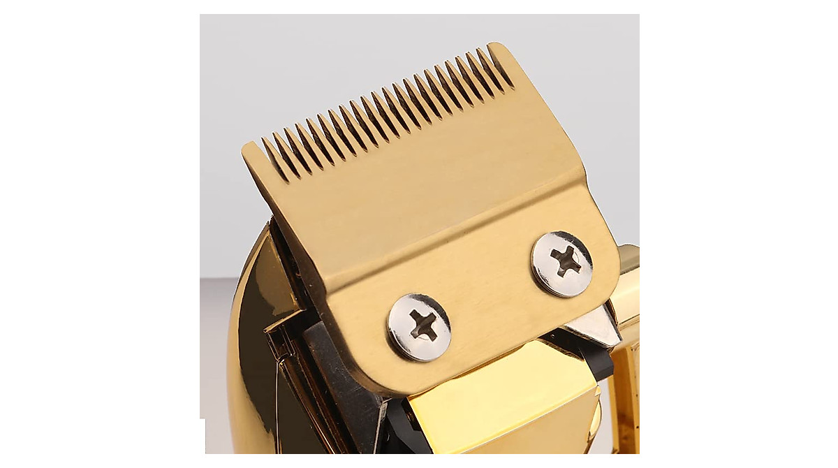 BR Barbers Gold Hair Clippers – Professional Cordless Grooming Kit