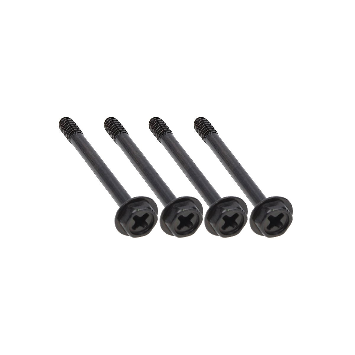 Phobya Screw UNC 6-32 x 35 Cross (Pack of 4) - Black Nickel Water Cooling Accessories