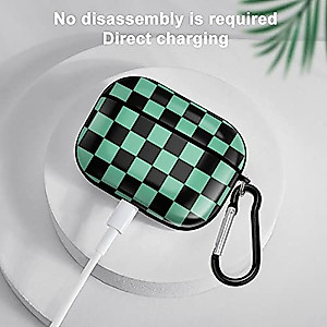 Anime for AirPods Pro Case Cover,Cool Earbuds case with Keychain for Men Women