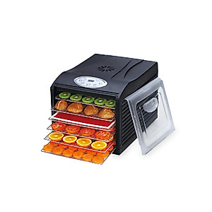 Samson"Silent" Dehydrator with 6 STAINLESS STEEL Trays PLUS 6 Silicone Sheets