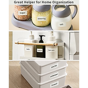 JADENS Label Maker Machine with Tape, Mini Bluetooth Label Printer, Thermal Labeler, Multiple Templates Available for Smartphone, Easy to Use for Office Home Organization USB Rechargeable