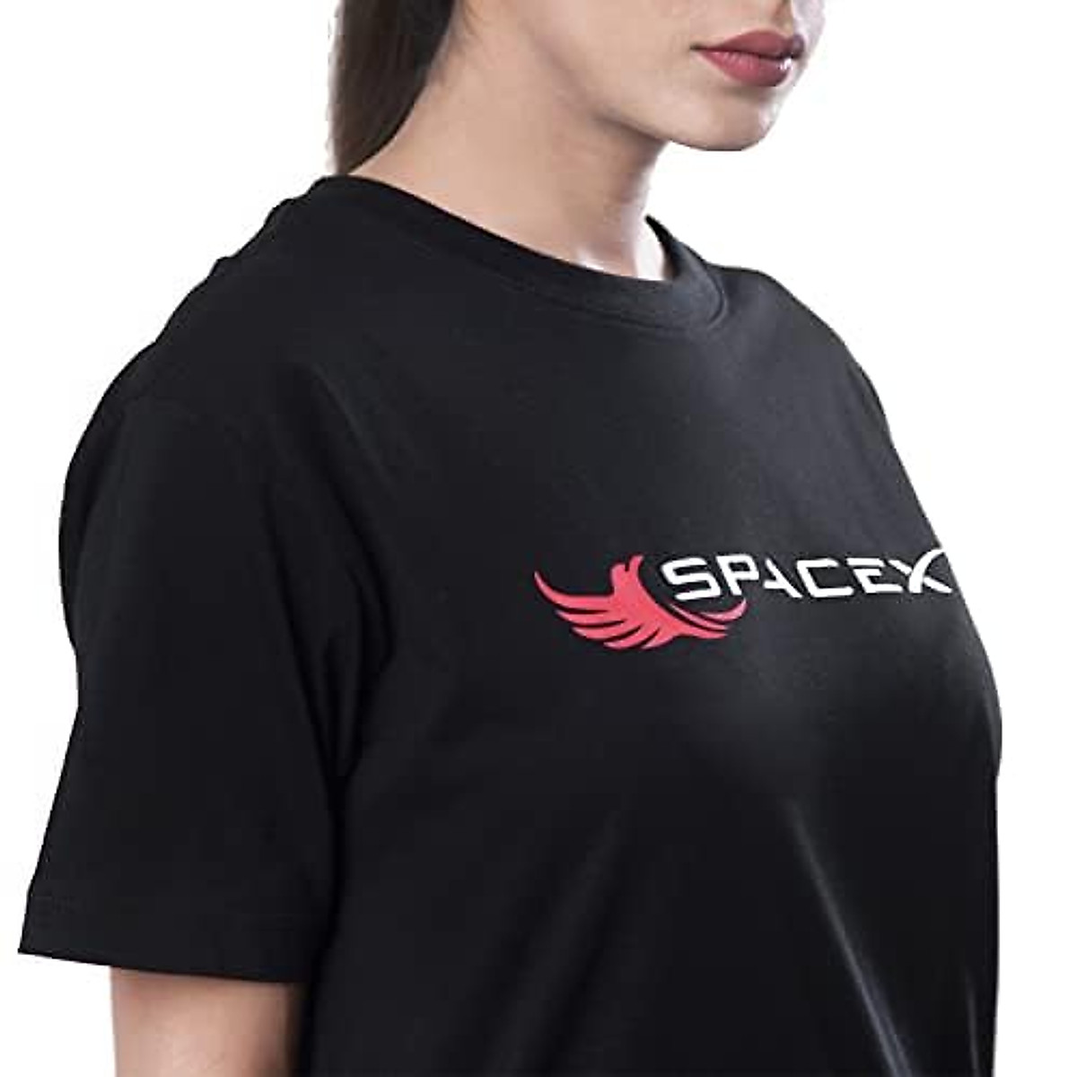 Elon Musk Space X Shirt – Space X Black T-Shirt for Men and Women (S)