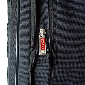 Travelers Club Genova Softside Upright Luggage, Black, 4-Piece Set