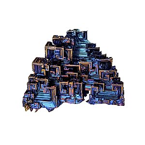 CountlessBooks&More Bismuth Crystal Stone Extra Large Specimen for Collecting,Wire Wrapping,Wicca and Reiki Crystal