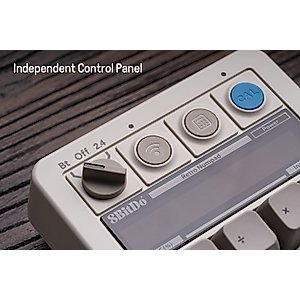 8Bitdo 18 Key Retro Mechanical Numpad, Supports PC & Standard Calculator Mode, Hot-swappable, PC Calculator Shortcut Button, Bluetooth/2.4G/Wired for Windows and Android - M Edition
