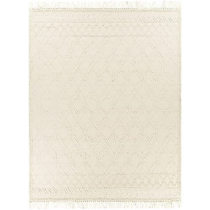 Mark&Day Area Rugs, 5x7 Staveley Bohemian/Global Beige Area Rug, Cream/White Carpet for Living Room, Bedroom or Kitchen (5' x 7'6")
