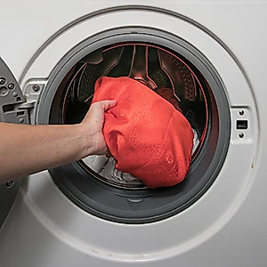 Fitted Rectangle Tablecloth for 6 Foot Tables – Reusable Elastic Edge Table Cover for Folding Banquet Tables – Washable 100% Polyester Fabric with Mitered Corners for Parties and Picnics (32x72 inch)