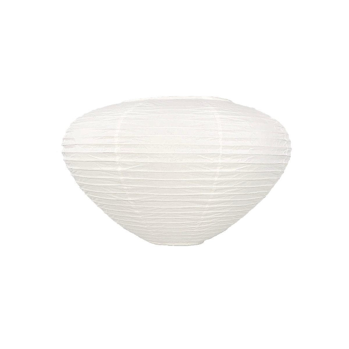 Henjjras Mushroom Paper Lampshade（17inch）, White Folding Lampshade,Interior Trim Lampshade,Paper Ceiling Lamp Shade