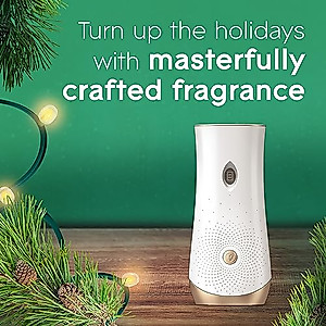 Glade Automatic Spray Refill, Air Freshener for Home and Bathroom, Twinkling Pine & Cedar, Limited Edition Scent, 6.2 Oz