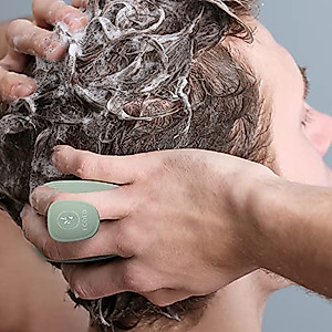 ecoed Scalp Massager Shampoo Brush, Scalp Scrubber for Dandruff Removal, Scalp Care Hair Brush Wet & Dry detangler for Men and Women.Suitable for Short Medium Hair.